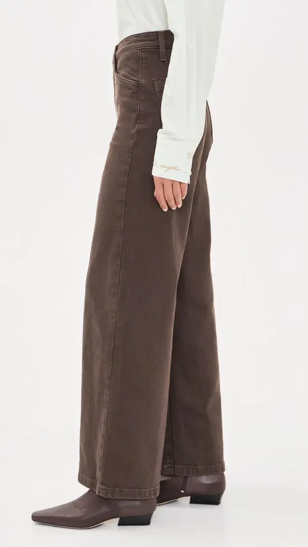 FAVORITE DAUGHTER The Mischa Wide Leg Ankle Jeans