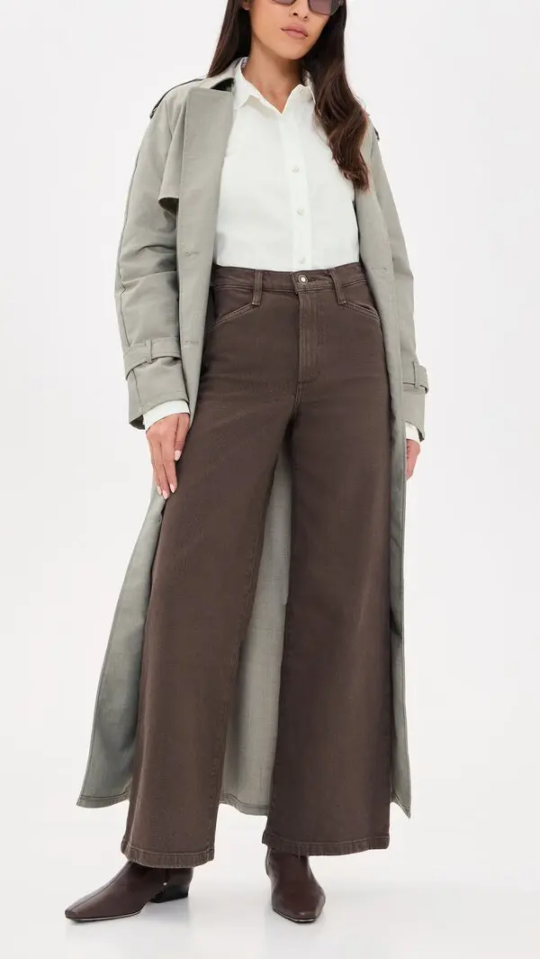 FAVORITE DAUGHTER The Mischa Wide Leg Ankle Jeans