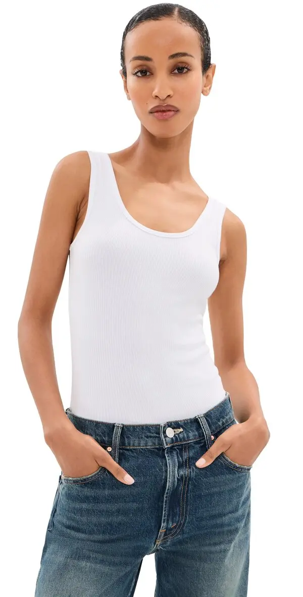 LE BOP Lousie Thong Bodysuit - White