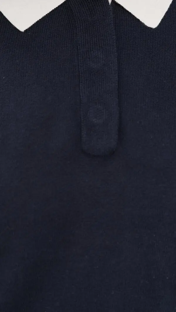 ALEX MILL Bond Street Cashmere Polo Top