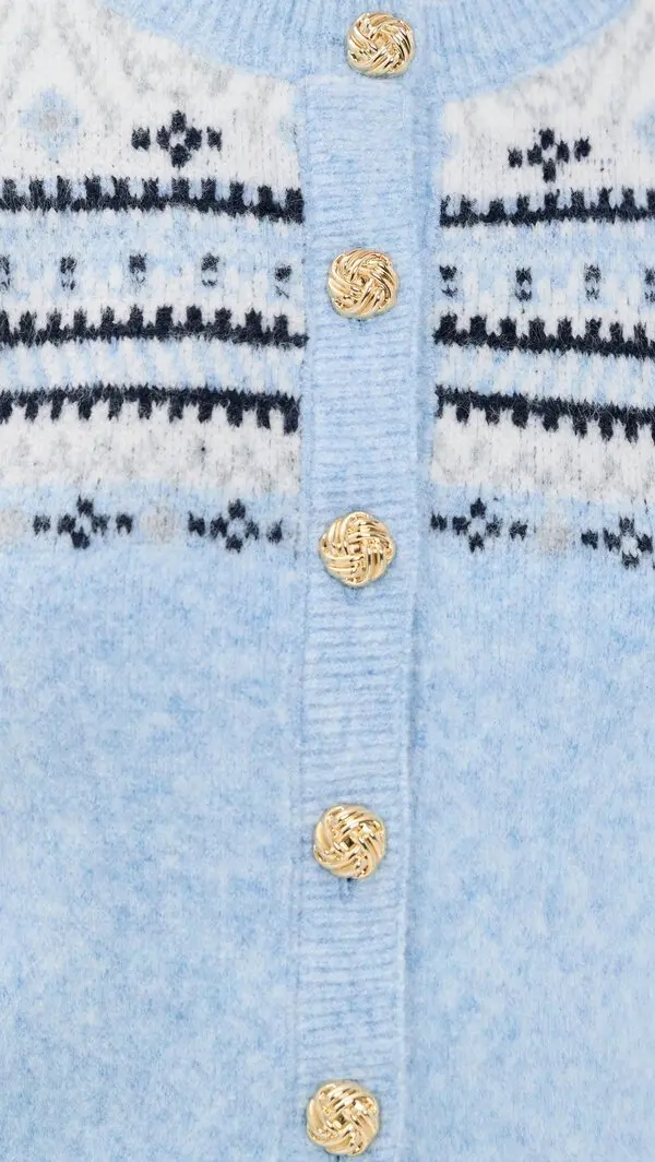 Generation Love Hilda Fair Isle Cardigan