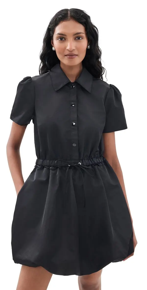 Cinq À Sept Ophelie Nylon Dress - Black