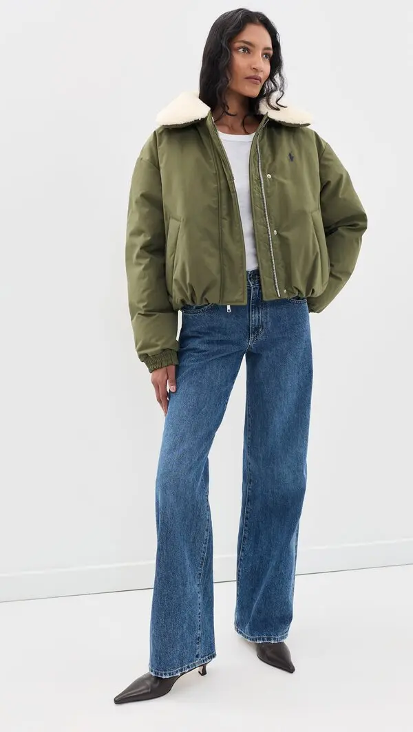Polo Ralph Lauren Matte Poly Blend Woven Jacket