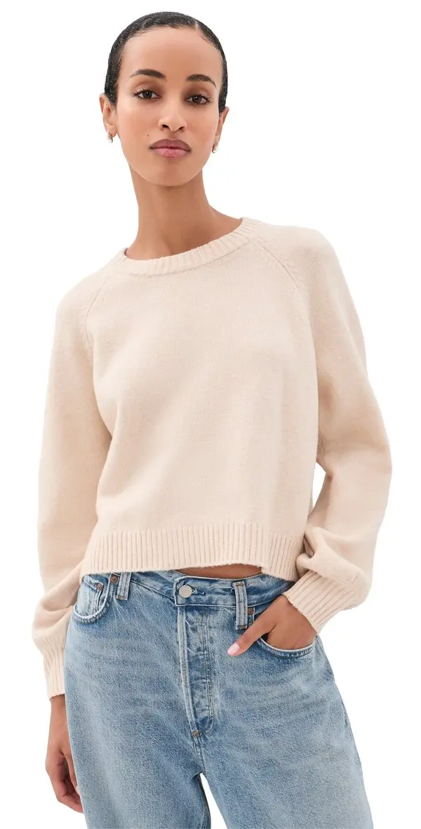 Z Supply Coming Up Sweater - Soft Ecru