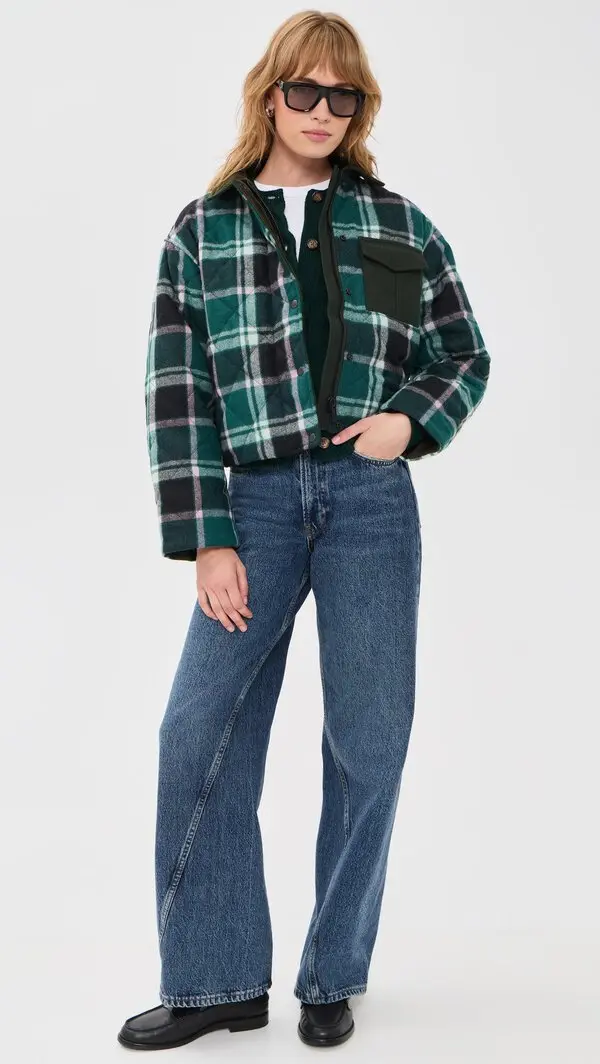 Canada Goose Terra Plaid Coat