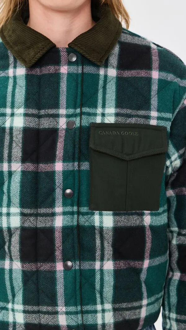 Canada Goose Terra Plaid Coat