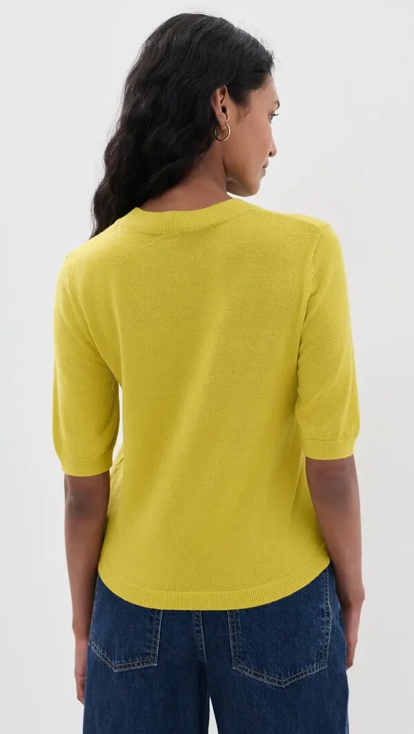 Secular Fitted Wool Crew Sweater