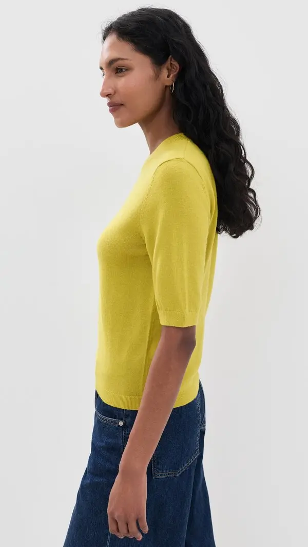 Secular Fitted Wool Crew Sweater