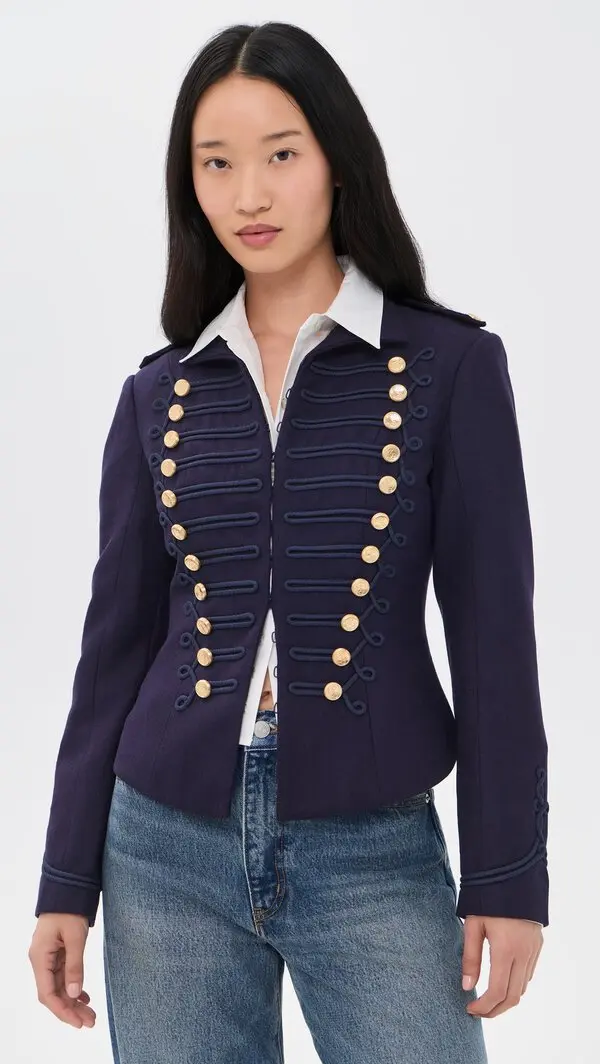 ROWING BLAZERS Wool Napolean Military Jacket