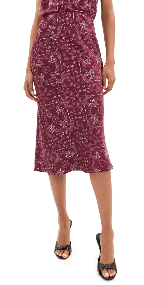 LE BOP Olive Skirt - Zinfandel
