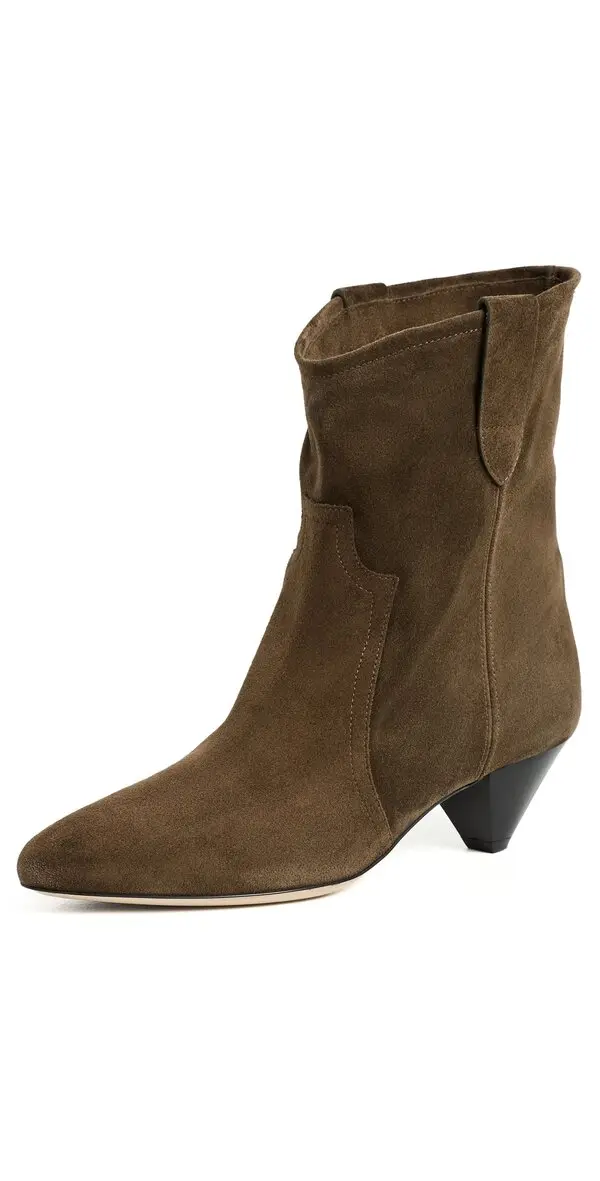 JAMIE HALLER The Judd Boots - Olive