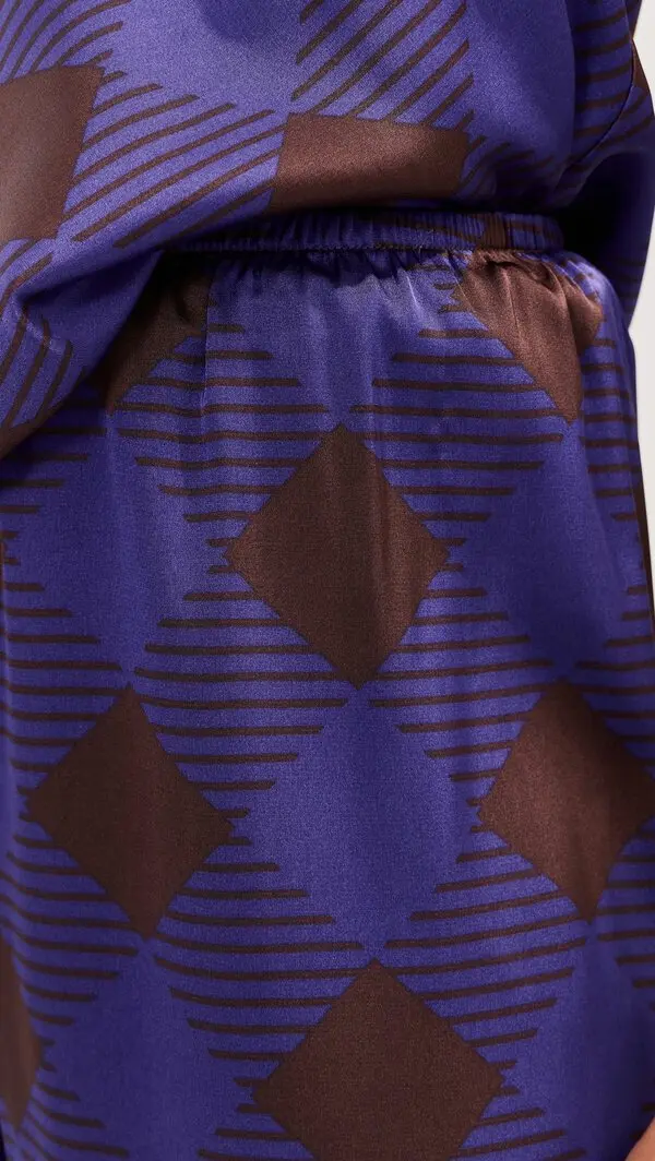 LE BOP Ellie Pants - Deep Iris/brown