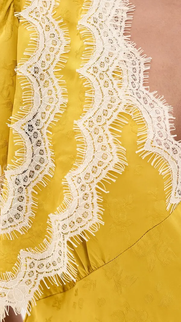 Sea Shay Lace Cape Midi Dress