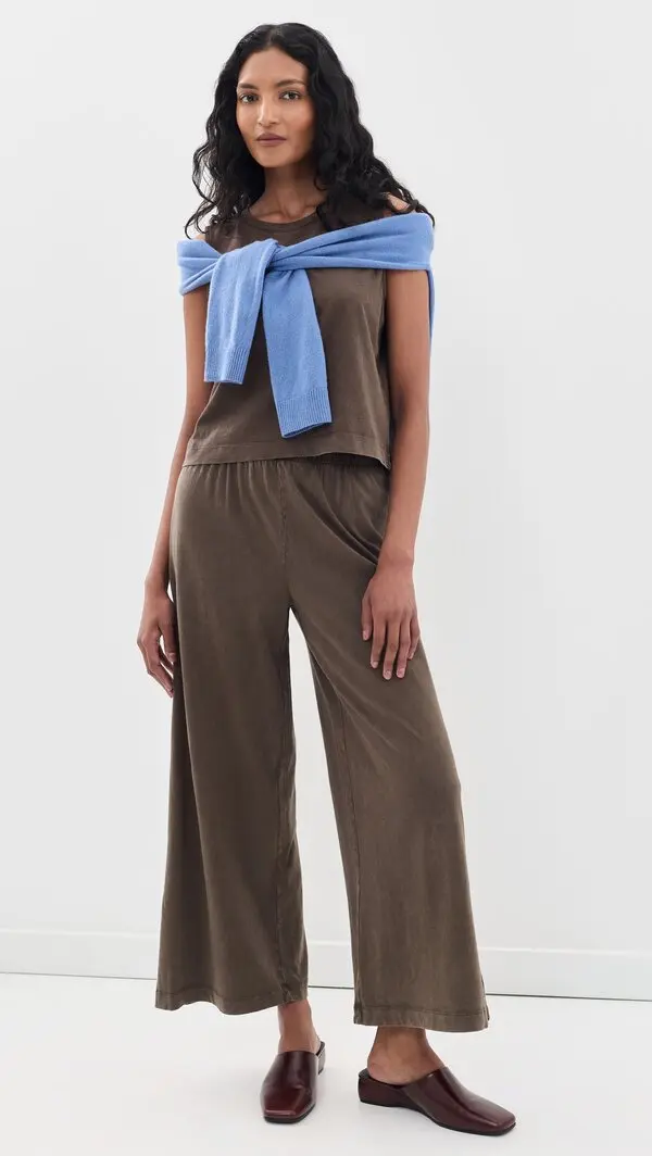 Z Supply Scout Jersey Crop Flare Pants