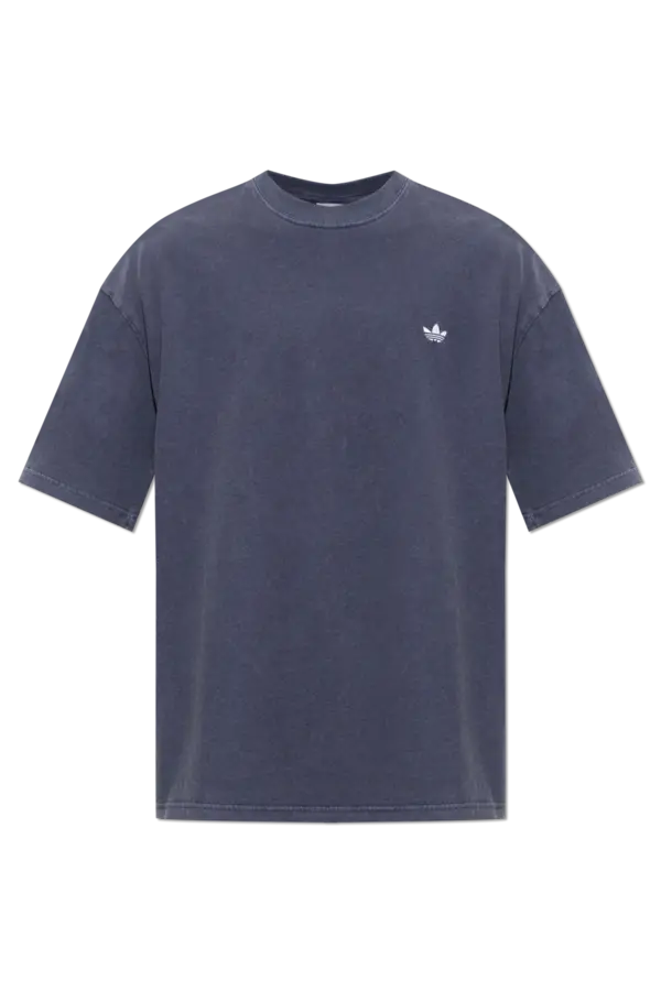 ADIDAS ORIGINALS T-shirt With Logo - Navy Blue