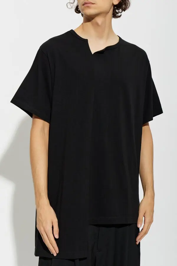 Yohji Yamamoto Asymmetrical Cut T-shirt