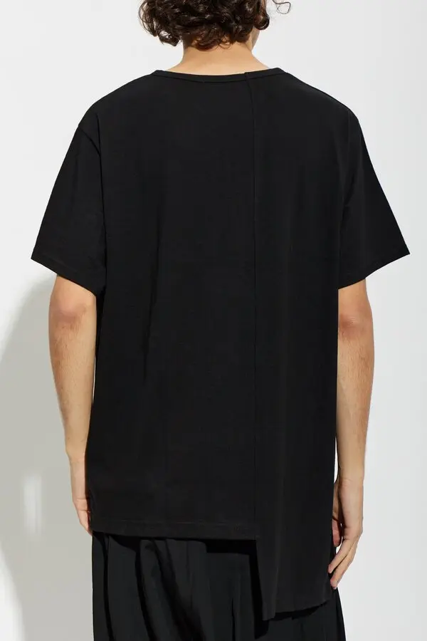 Yohji Yamamoto Asymmetrical Cut T-shirt