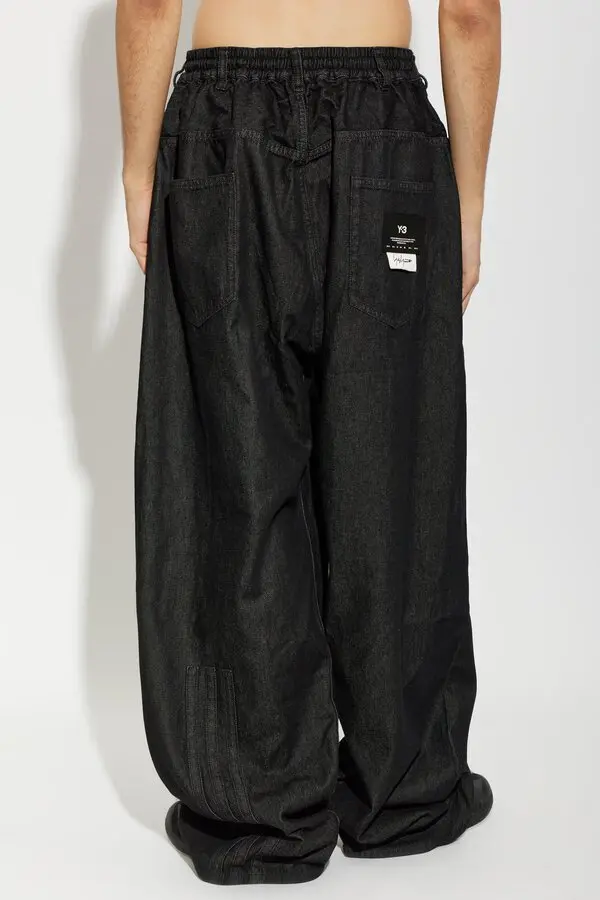 Y3 Loose Fit Bootcut Jeans