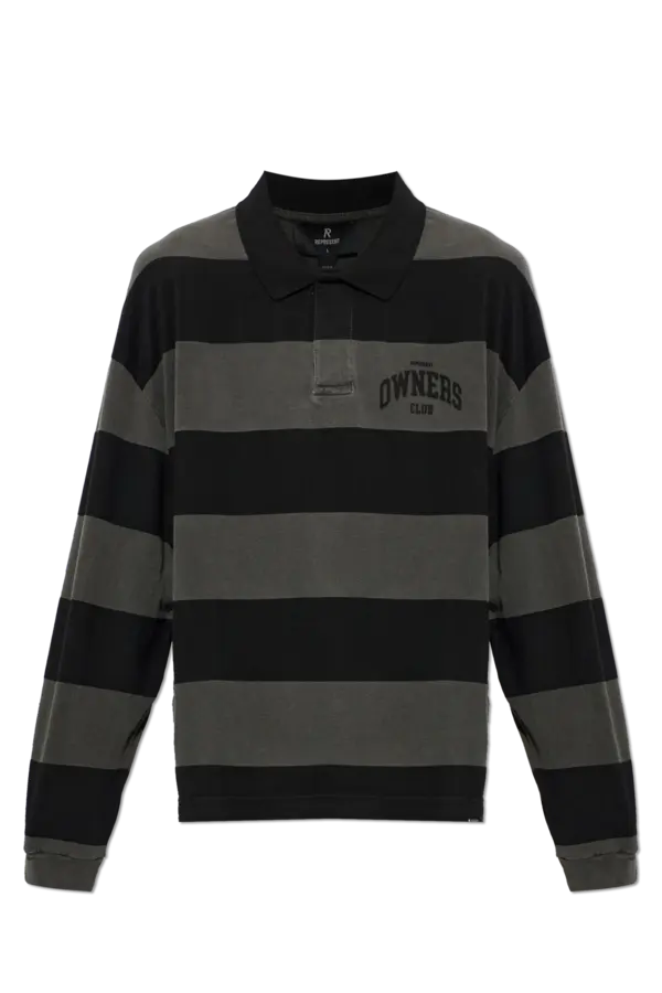 REPRESENT Striped Polo