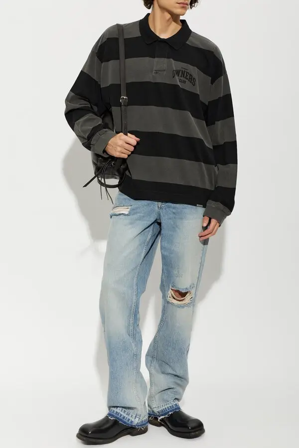 REPRESENT Striped Polo