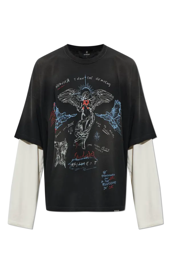 REPRESENT Printed T-shirt - Black