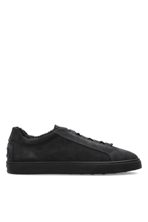 TOD'S Suede Sports Shoes - Black