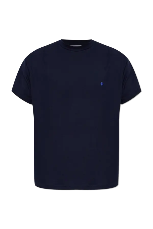 JIL SANDER Blue Crew Neck T-shirt