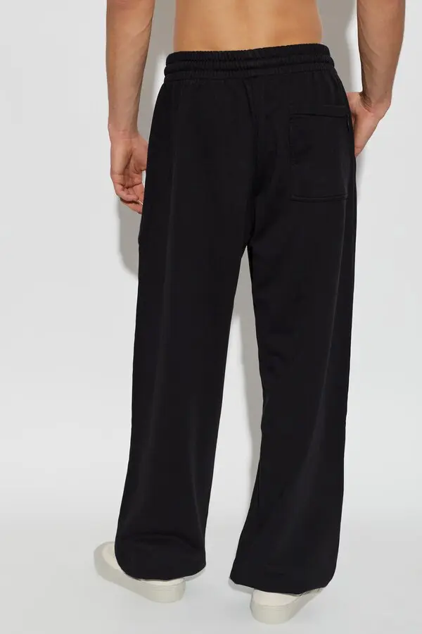 Palm Angels Sweatpants With Ribbed Cuffs
