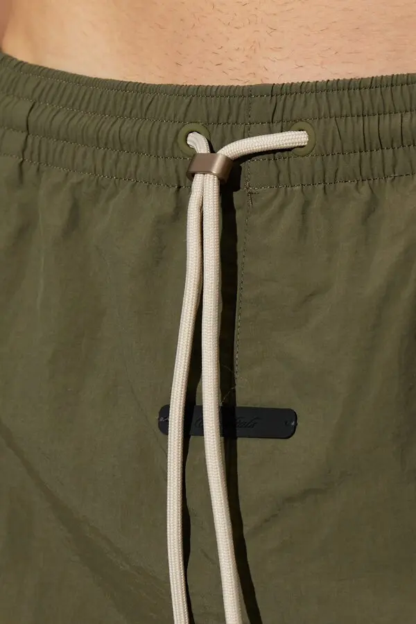 Fear Of God Swim Trunks With Appliquéd Logo