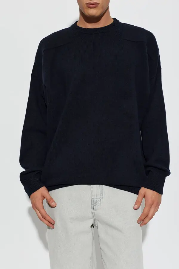 JIL SANDER Wool Sweater With A Crew Neck
