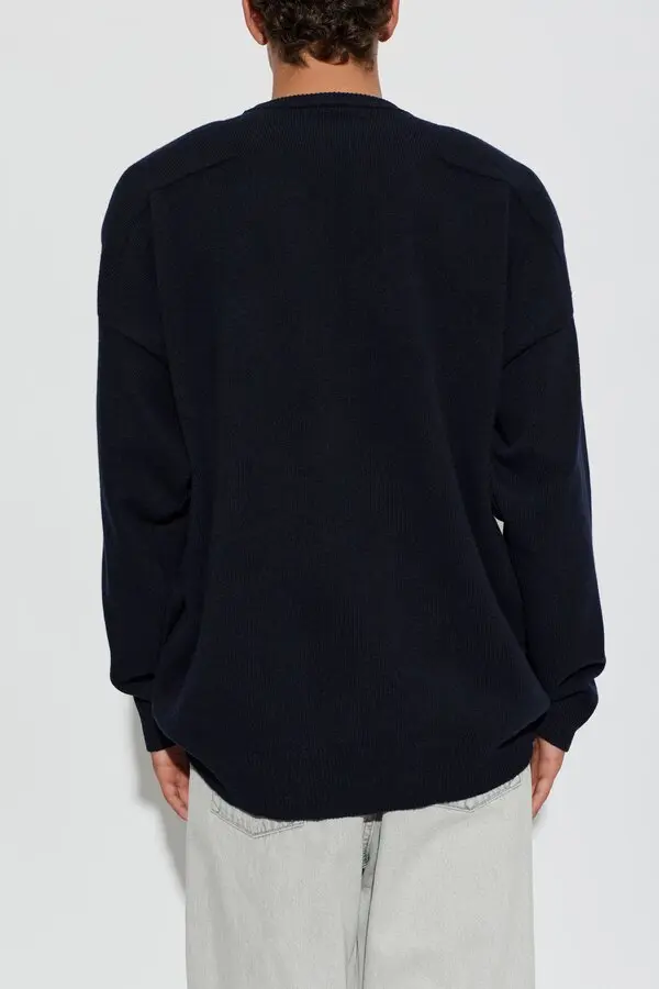 JIL SANDER Wool Sweater With A Crew Neck