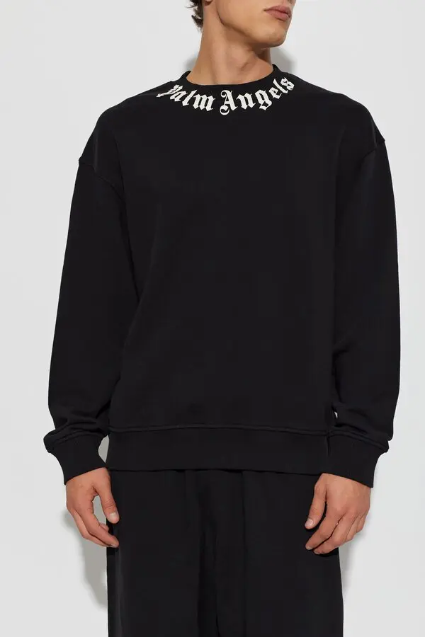 Palm Angels Sweatshirt With Logo