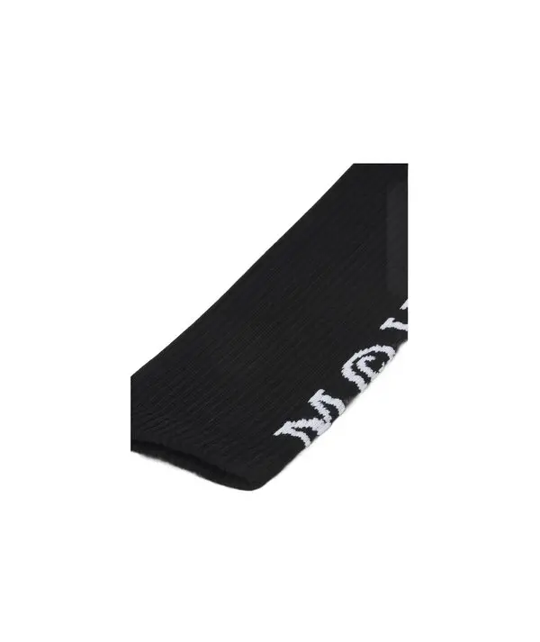 Alexander McQueen Logo Intarsia-knit Socks