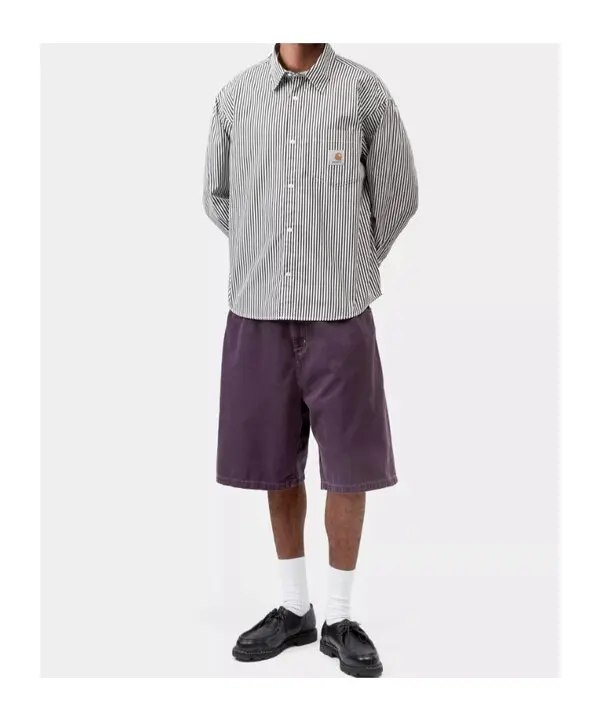 Carhartt Work In Progress Striped Long-sleeve Shirt