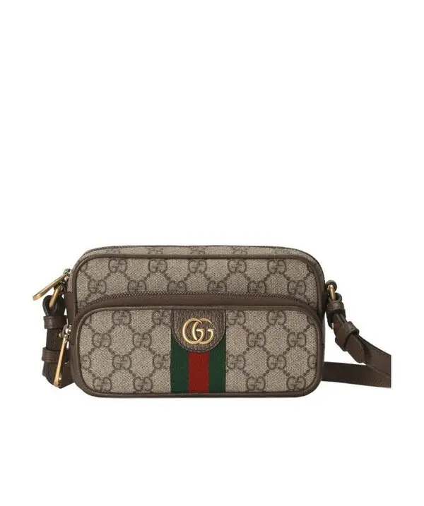 Gucci Ophidia Messenger Bag - Beige/ebony