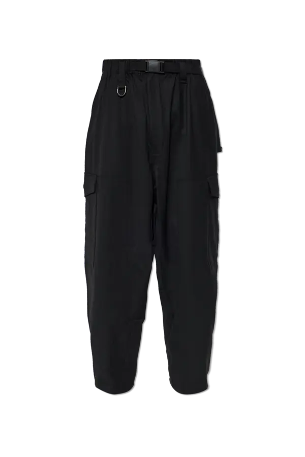 Y3 Wide-leg Pants - Black