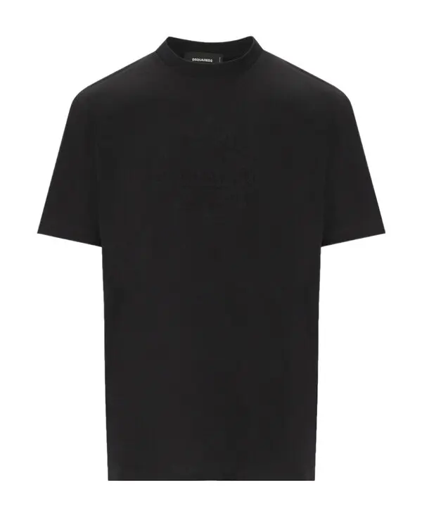 Dsquared2 Logo Embossed Crewneck T-shirt