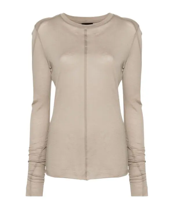 THOM KROM Seam-detailed Long Sleeved T-shirt