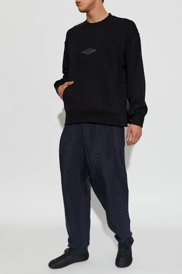 Emporio Armani Sweatshirt With Embroidered Logo