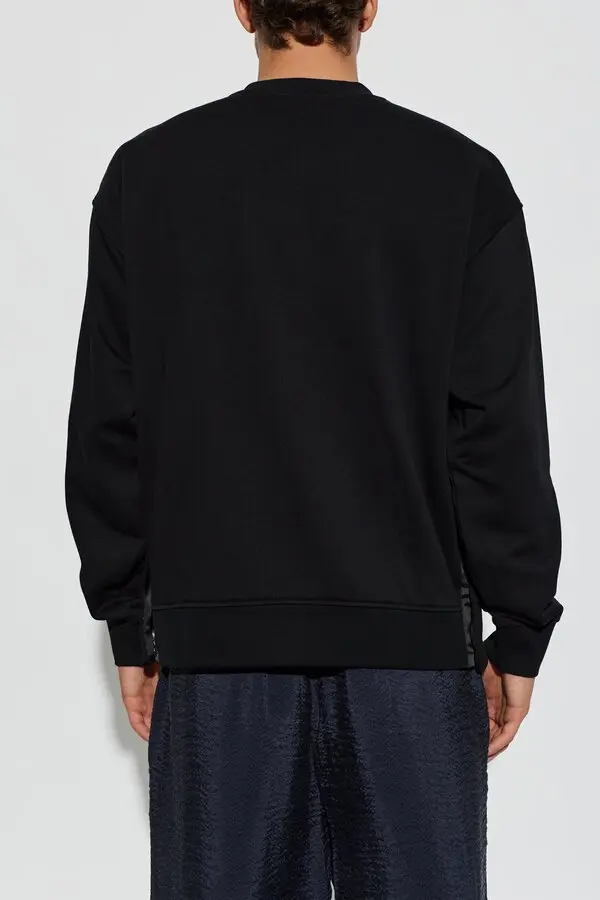Emporio Armani Sweatshirt With Embroidered Logo
