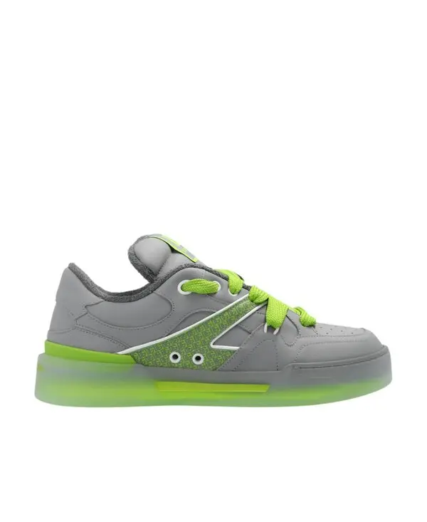 Dolce & Gabbana Dolce Gabbana New Roma Low-top Sneakers - Gray