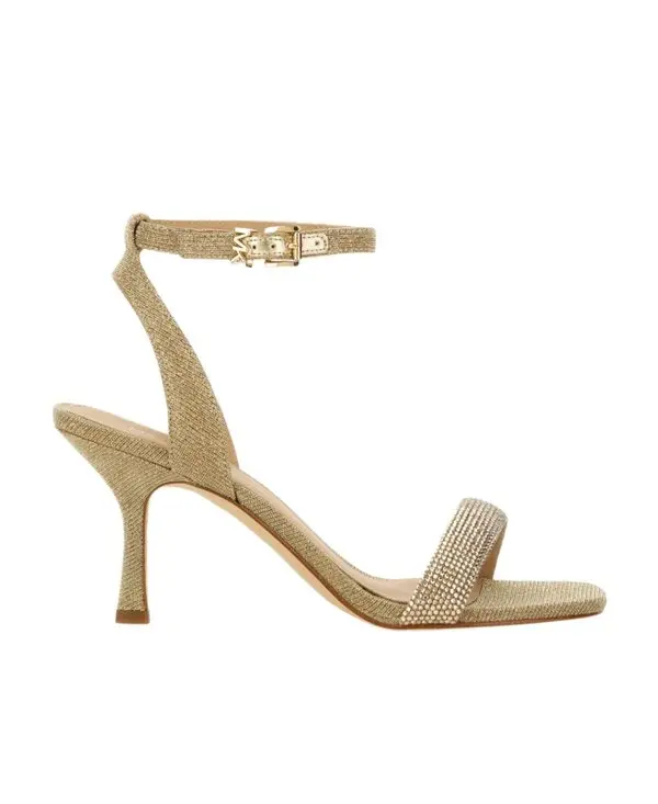 Michael Kors Carrie Rhinestoned Embellished Sandals