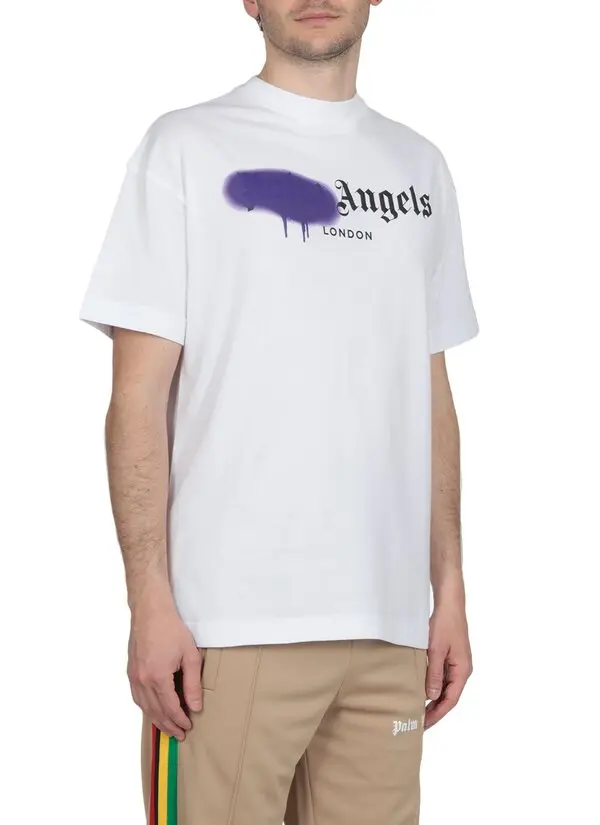 Palm Angels Spray Paint-print T-shirt