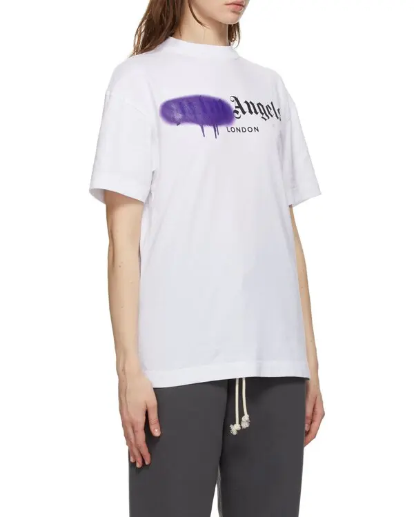 Palm Angels Spray Paint-print T-shirt