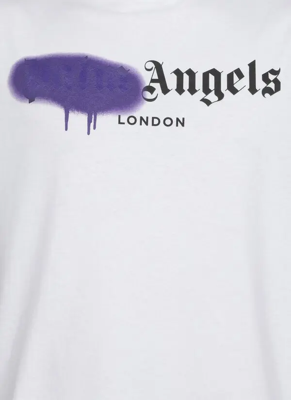 Palm Angels Spray Paint-print T-shirt