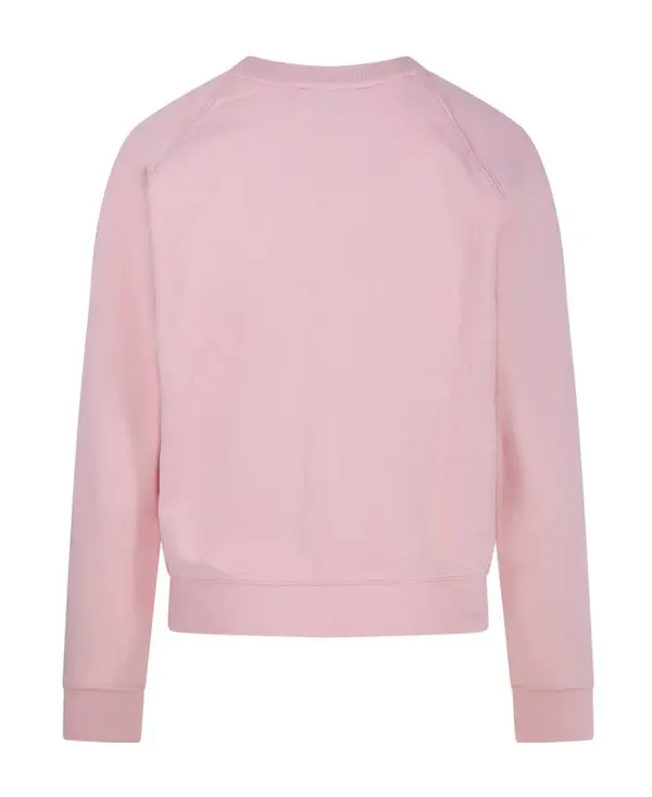 Maison Kitsuné Crewneck Sweatshirt With Logo Print