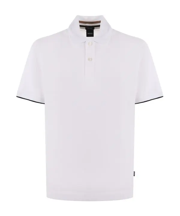 Hugo Boss Short-sleeved Polo Shirt - White