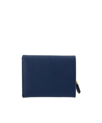 Prada Logo-lettering Tri-fold Wallet
