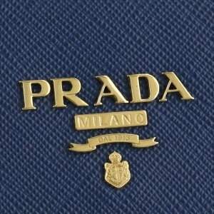 Prada Logo-lettering Tri-fold Wallet