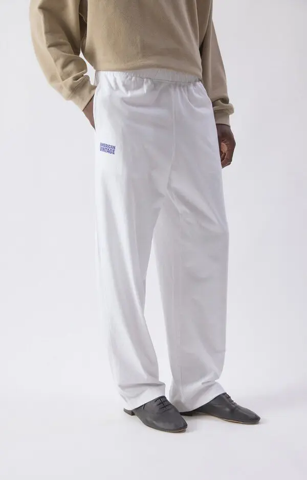 American Vintage Logo Drawstring Pants